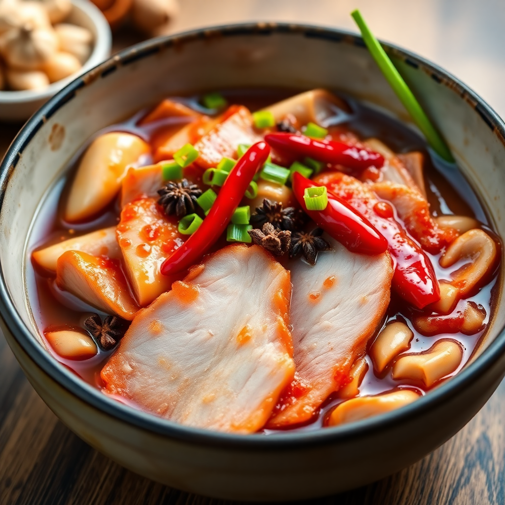 Spicy Szechuan Boiled Pork Recipe | cookAIfood