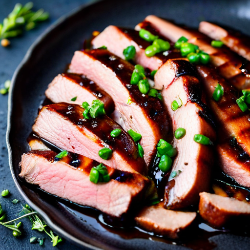 Grilled Marinated Duck Breast Recipe | cookAIfood
