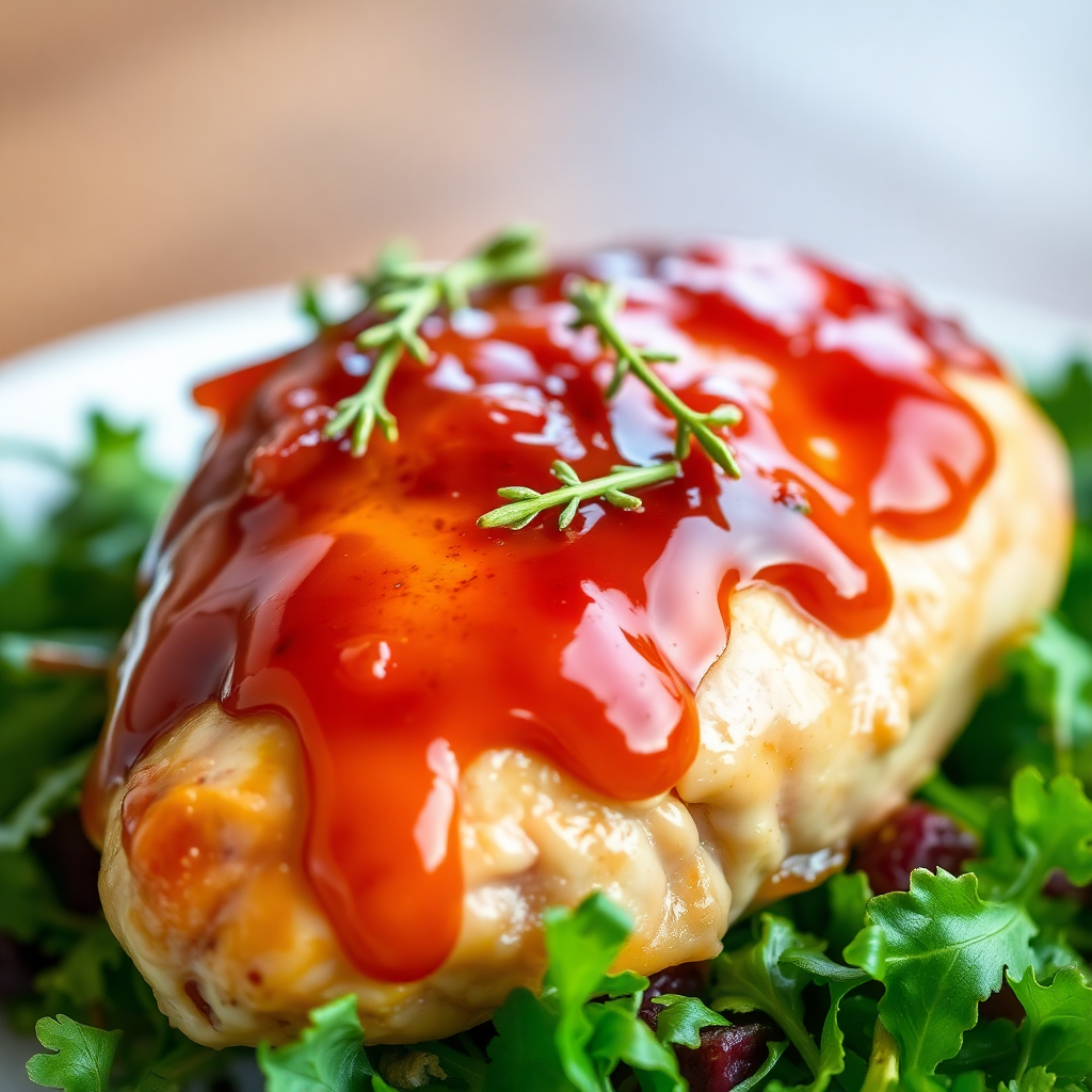 Savory Jam-Glazed Chicken Recipe | cookAIfood