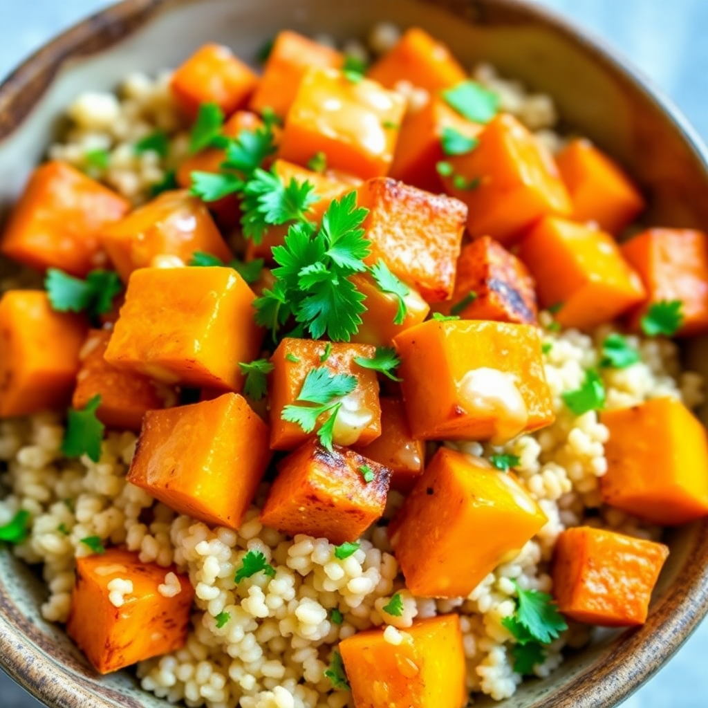 Sweet Potato Quinoa Bowl Recipe | cookAIfood