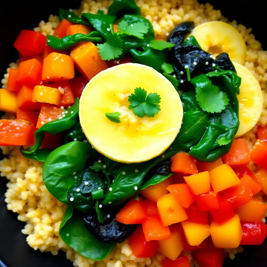 Savory Banana and Quinoa Bowl Recipe | cookAIfood