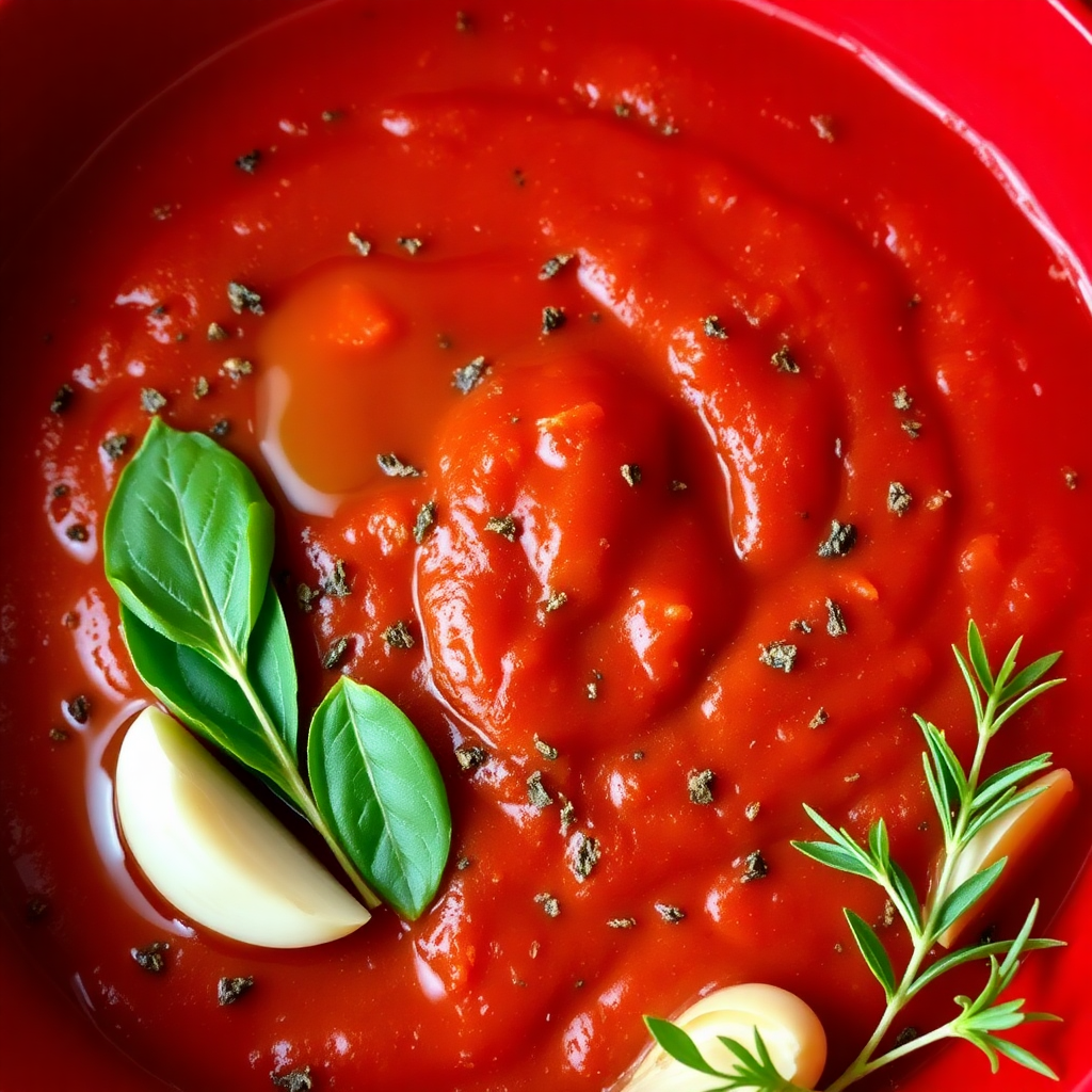 Classic Restaurant-Style Pizza Sauce Recipe | cookAIfood