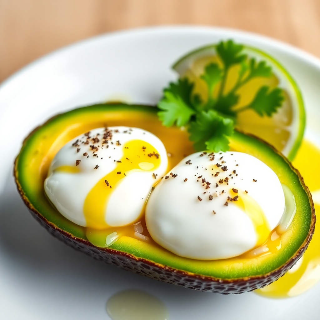 Avocado Egg Delight Recipe | cookAIfood