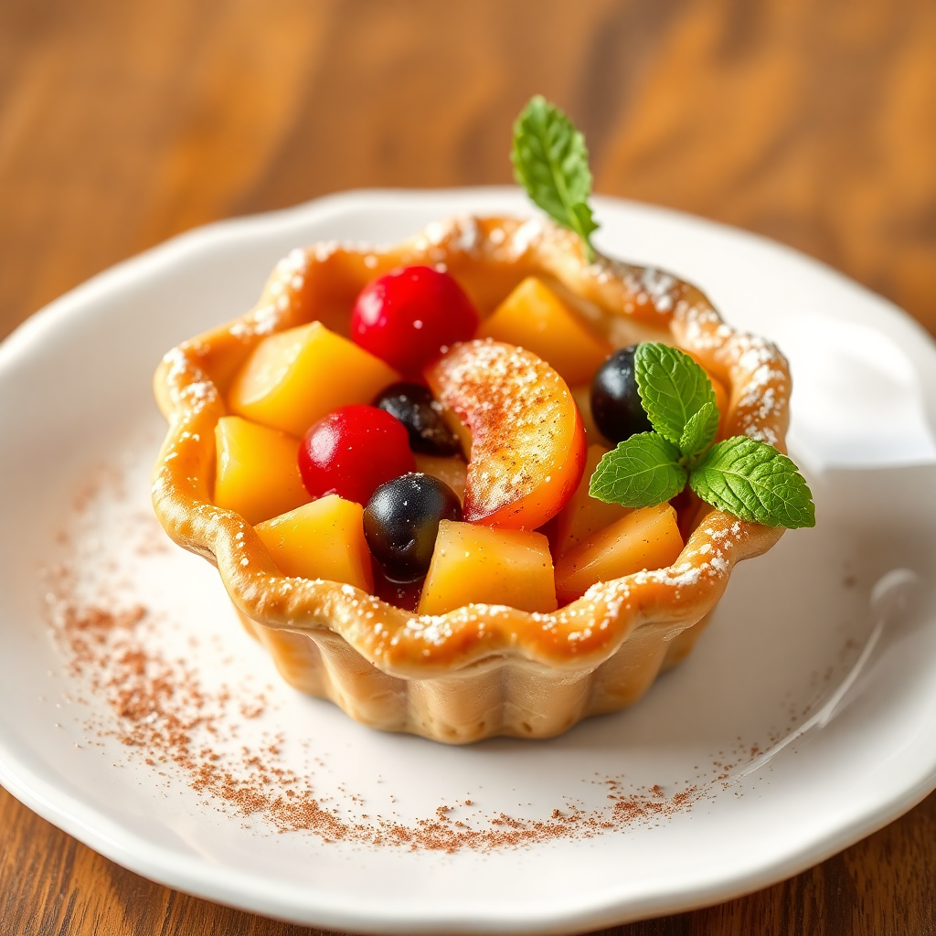 Mini Fruit Pie Delight Recipe | cookAIfood