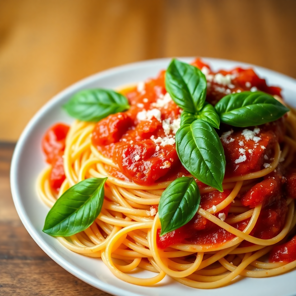 Classic Tomato Spaghetti Recipe | cookAIfood