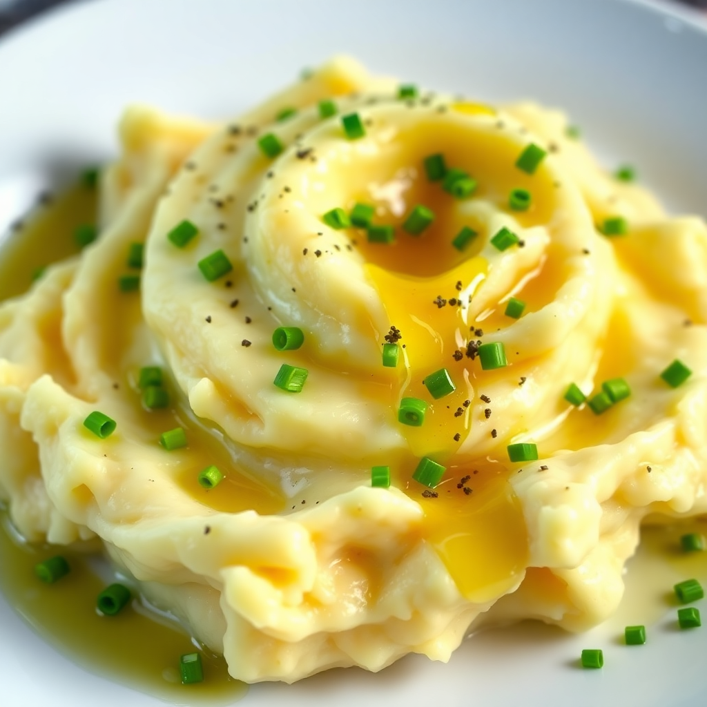 Creamy Cheese Mashed Potatoes Recipe | cookAIfood