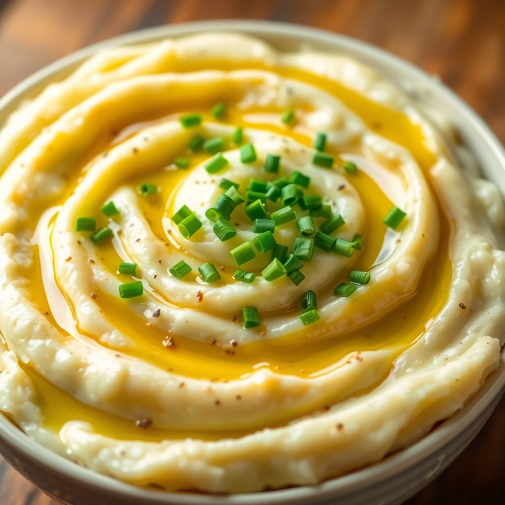 Creamy Triangle Cheese Mashed Potatoes Recipe | cookAIfood