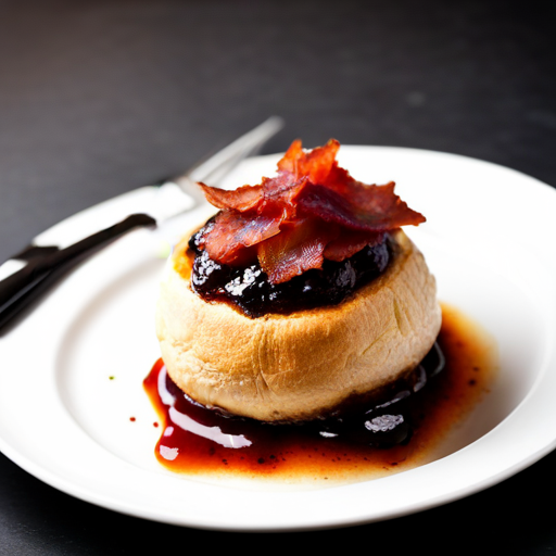 Baked Pork Roll with Jam Recipe | cookAIfood