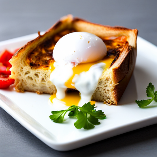 Vegetarian Swiss Cheese Toast Recipe | cookAIfood