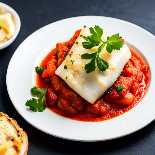 Cod in Tomato Sauce Recipe | cookAIfood