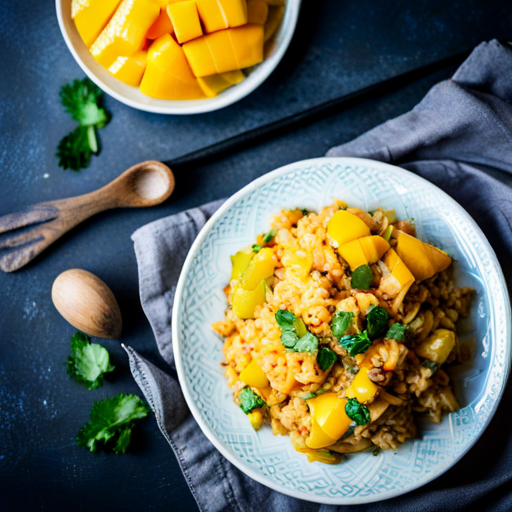 Mango Fried Rice Recipe | cookAIfood