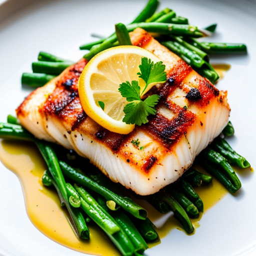 Pan-Seared Cod with Lemon Butter Sauce Recipe | cookAIfood