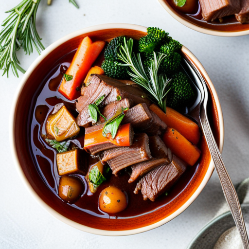 Red Wine Braised Beef Recipe | cookAIfood