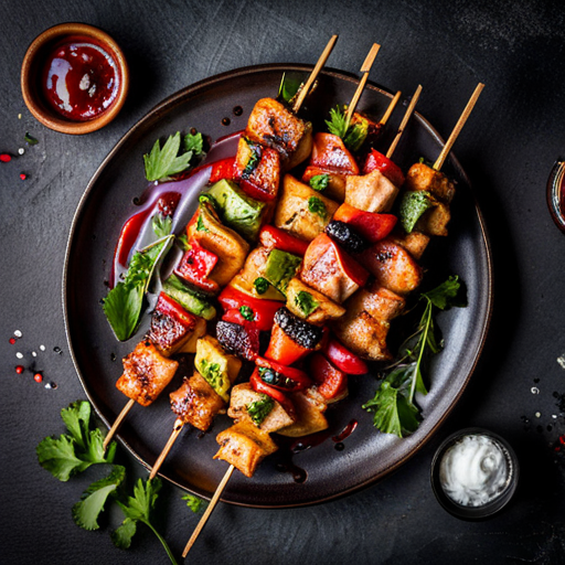 Pickled Chicken Skewers Recipe | cookAIfood