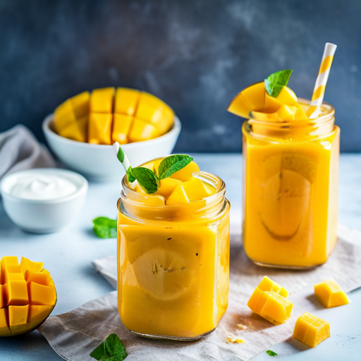 Mango Yogurt Smoothie Recipe | cookAIfood