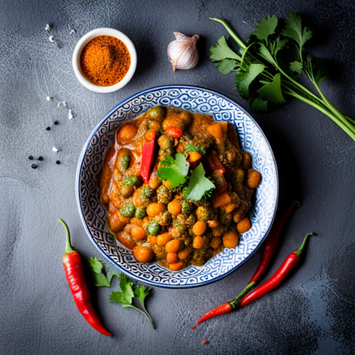 Spicy Indian Bean Curry Recipe | cookAIfood