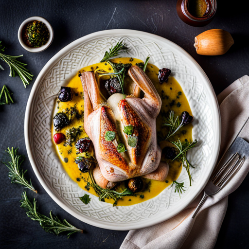 Roasted Rabbit with Herb Butter Recipe | cookAIfood