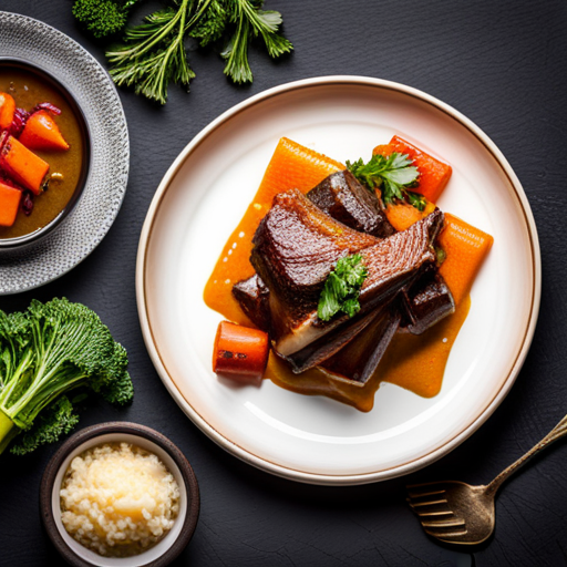 Red Wine Braised Short Ribs Recipe | cookAIfood