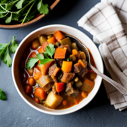 Hearty Vegetable Stew Recipe | cookAIfood