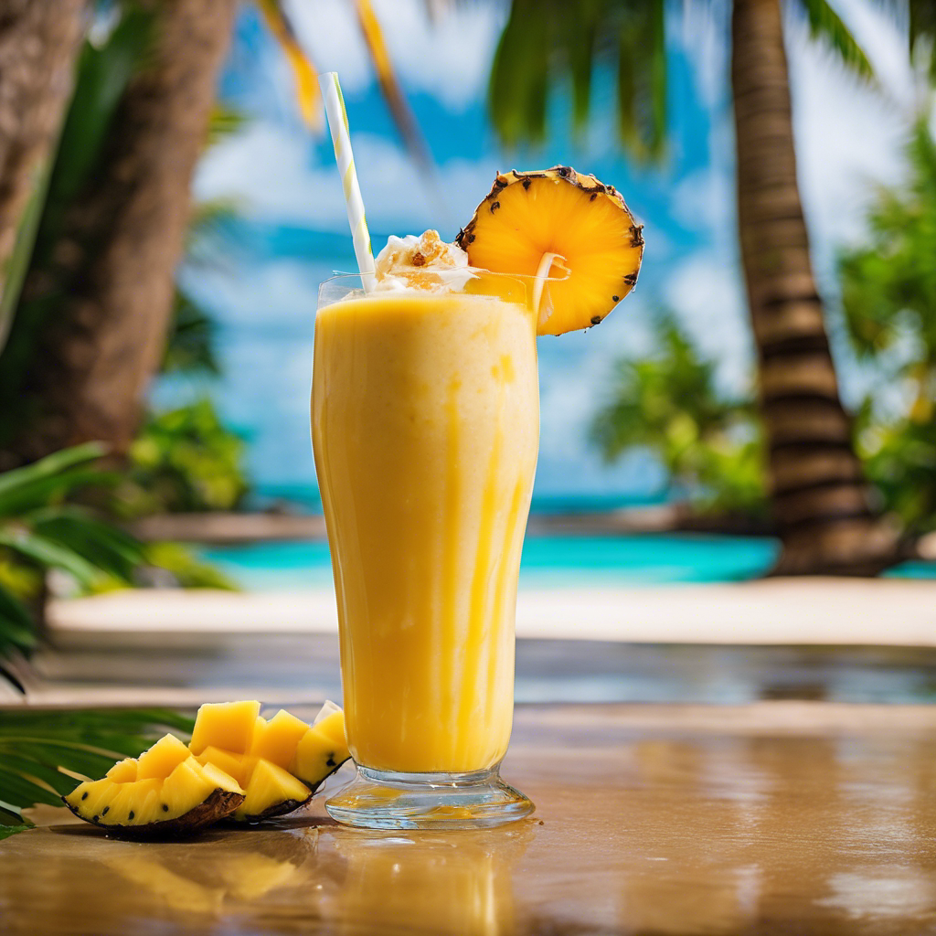 Tropical Paradise Smoothie Recipe | cookAIfood