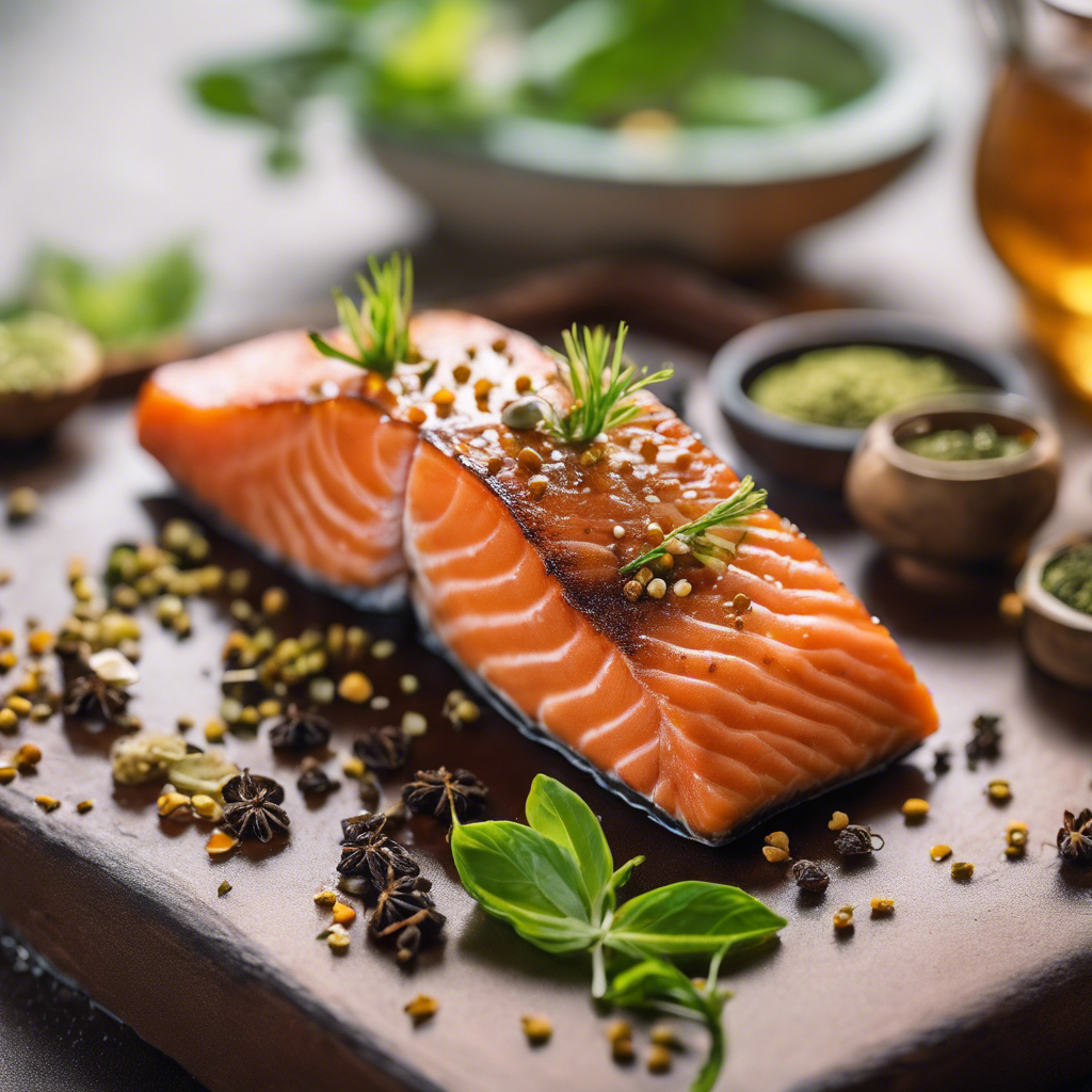 Tea-Infused Salmon Recipe | cookAIfood