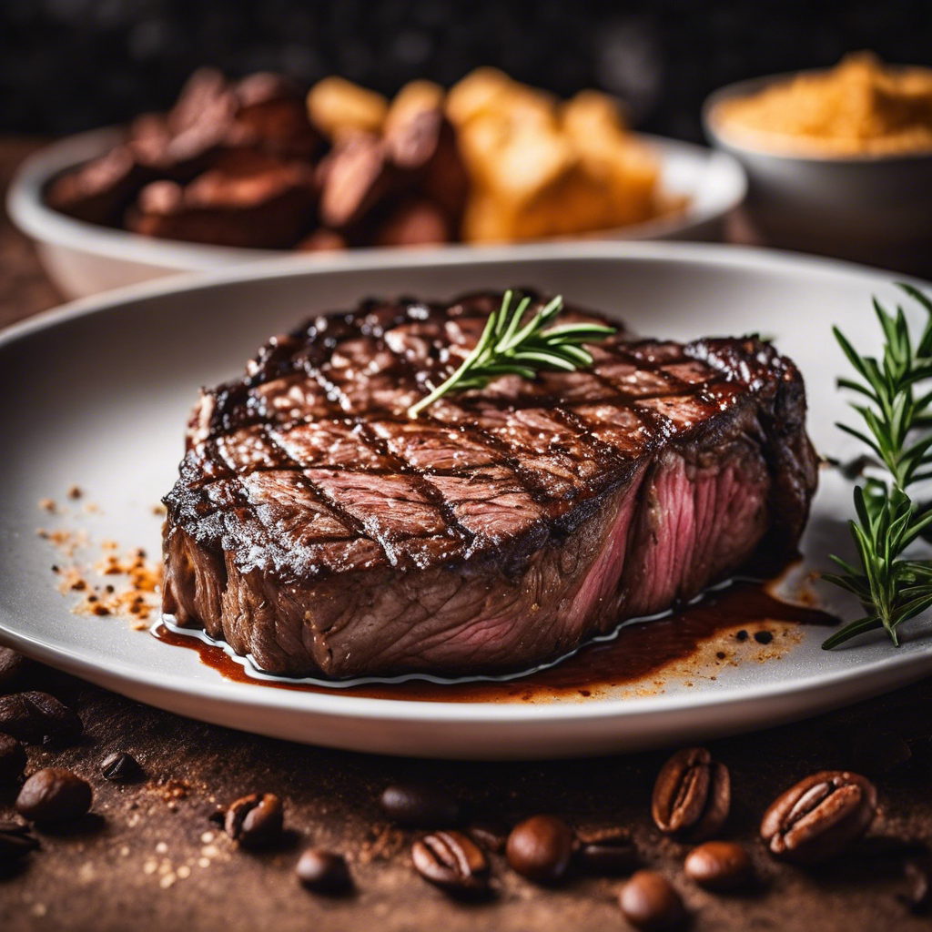 Coffee-Rubbed Steak Recipe | cookAIfood