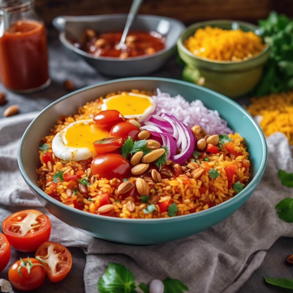 Indian Rice Breakfast Bowl Recipe | cookAIfood