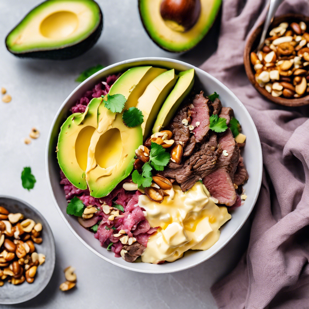 Keto Avocado Beef Bowl Recipe | cookAIfood