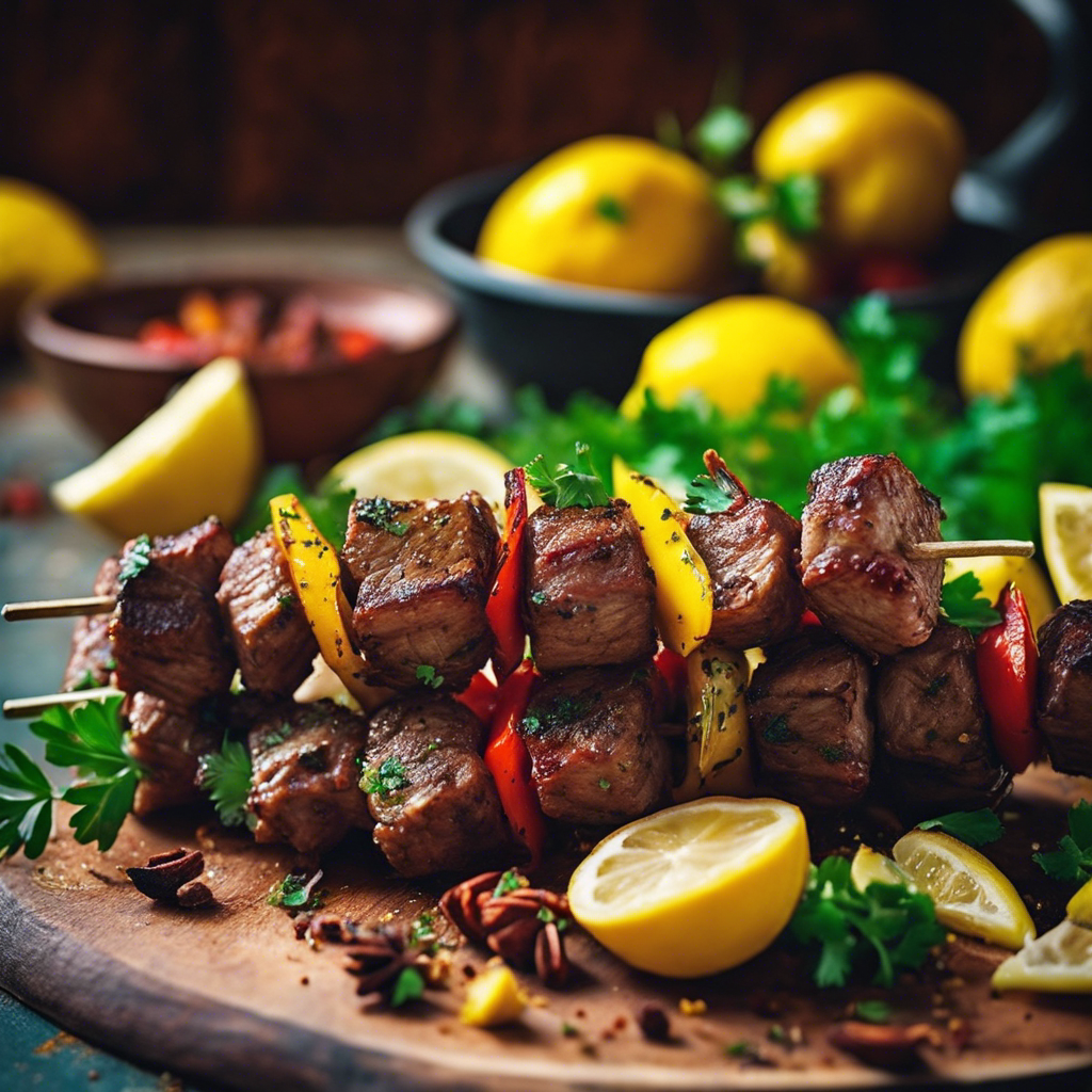Arabian Spiced Lamb Kebabs Recipe | cookAIfood