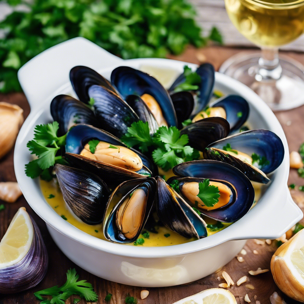 Garlic Butter Mussels Recipe | cookAIfood