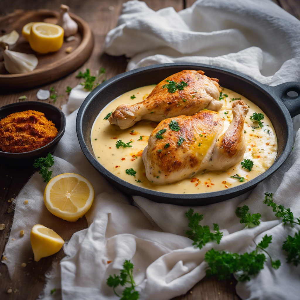 Creamy Yogurt Chicken Recipe | cookAIfood