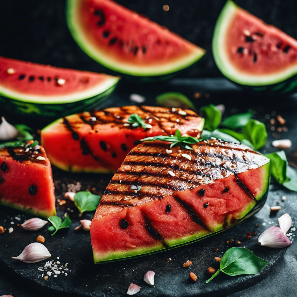 Grilled Watermelon Steak Recipe | cookAIfood