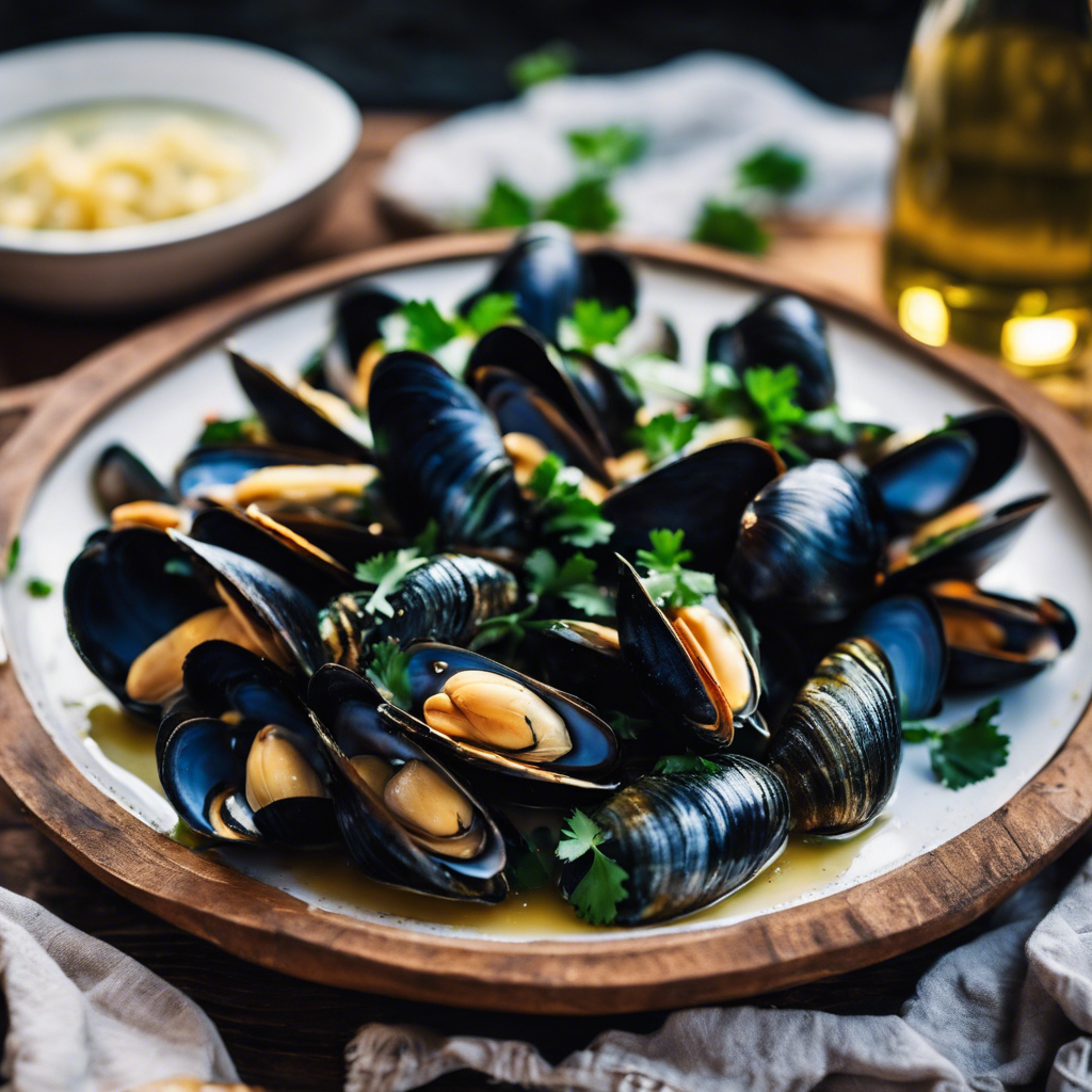 Garlic Butter Mussels Recipe | cookAIfood