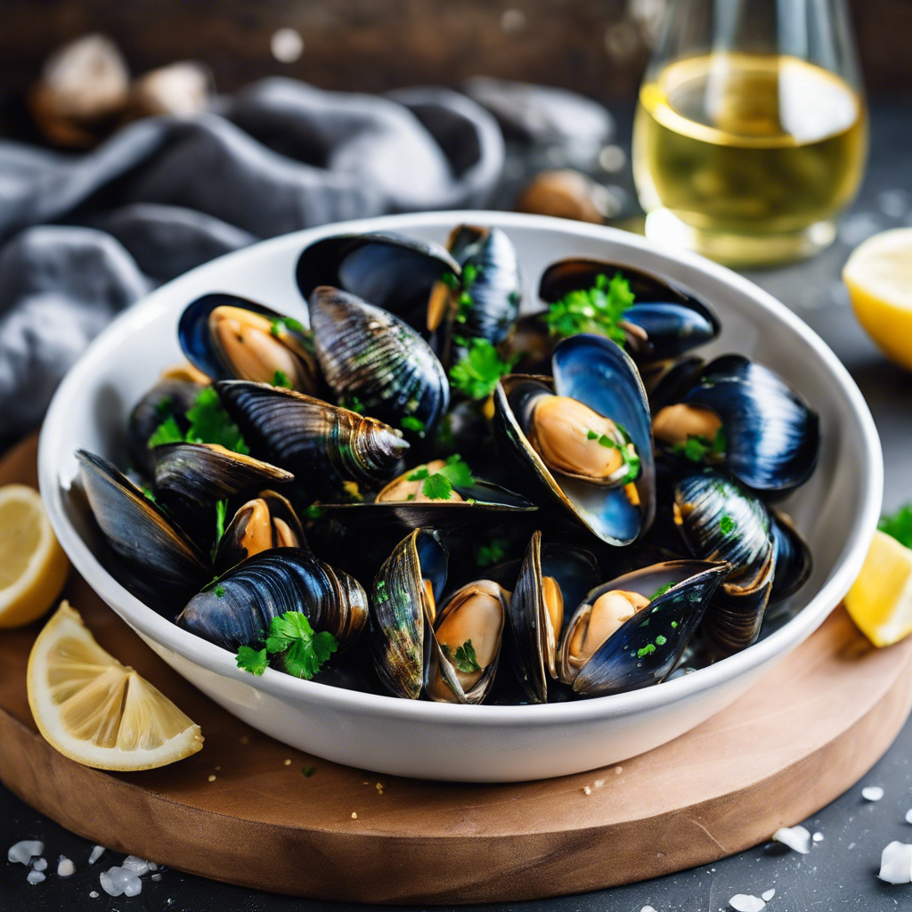 Garlic Butter Mussels Recipe | cookAIfood