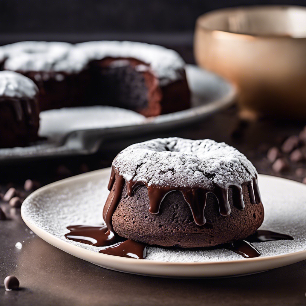 Decadent Chocolate Lava Cake Recipe | cookAIfood