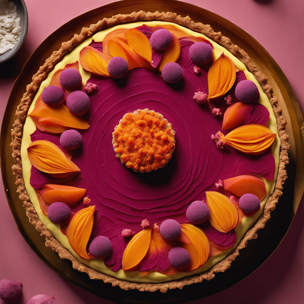 Root Vegetable Mousse Tart Recipe | cookAIfood