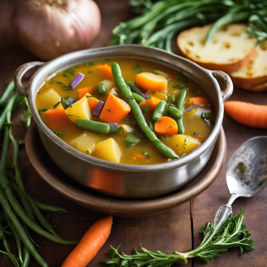 Hearty Vegetable Stew Recipe | cookAIfood