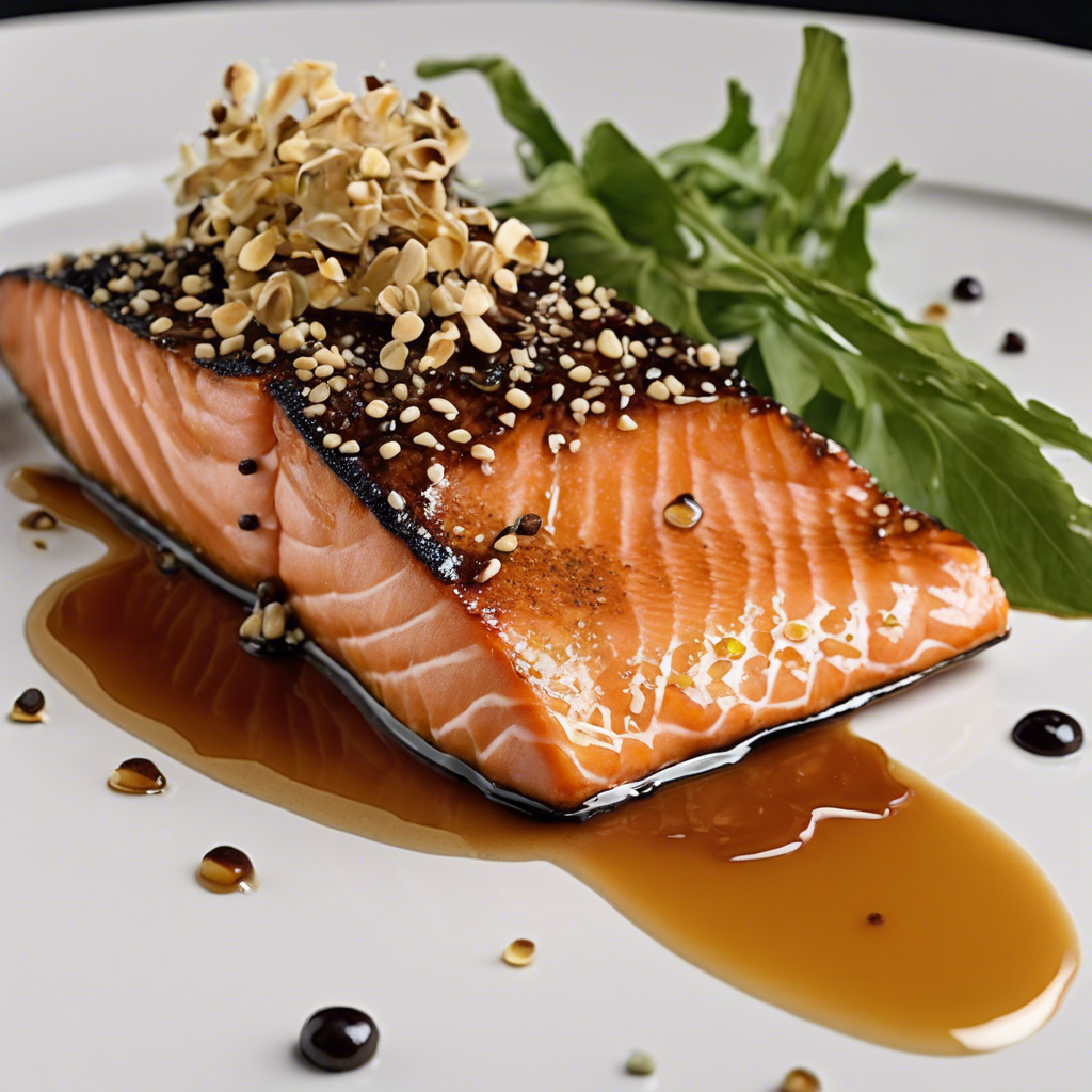 Earl Grey Tea Infused Salmon Recipe | cookAIfood