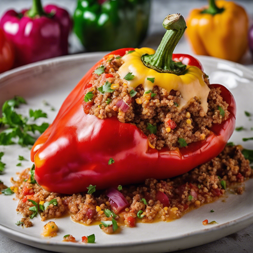 Stuffed Bell Peppers Recipe | cookAIfood