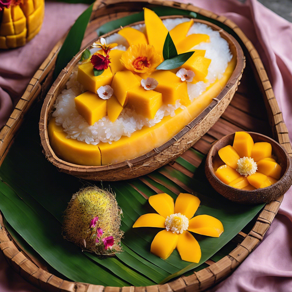 Mango Sticky Rice Delight Recipe | cookAIfood