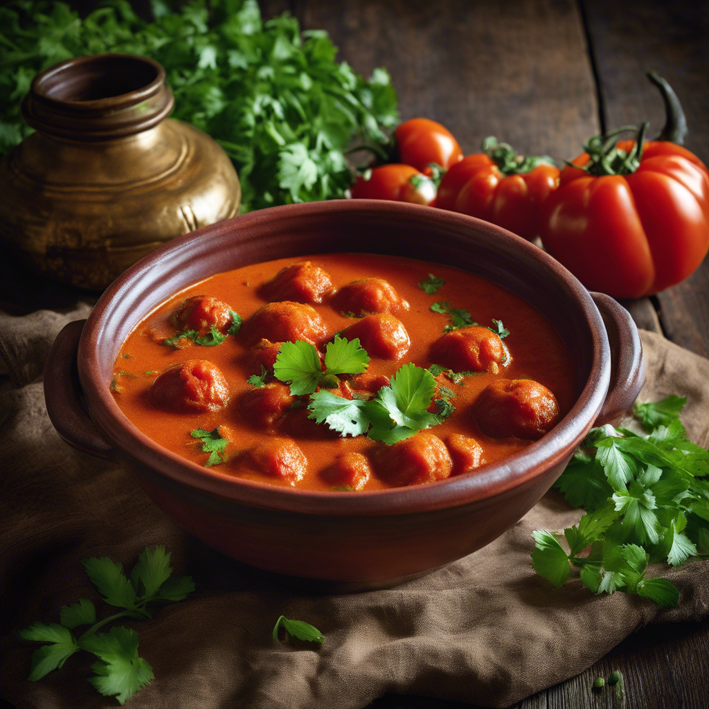 Spicy Tomato Curry Recipe | cookAIfood