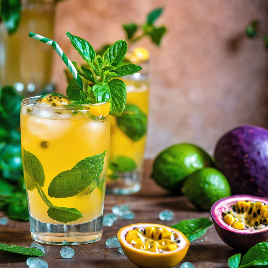 Passion Fruit Mojito Recipe | cookAIfood