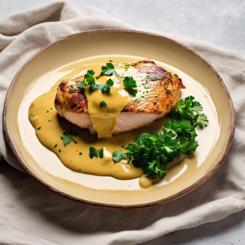 Creamy Mustard Pan Sauce for Chicken Breast Recipe | cookAIfood