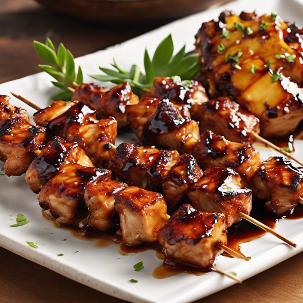 Savory Garvy Chicken Skewers Recipe | cookAIfood