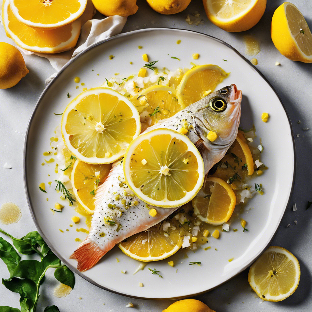 Citrus Baked Fish Recipe | cookAIfood