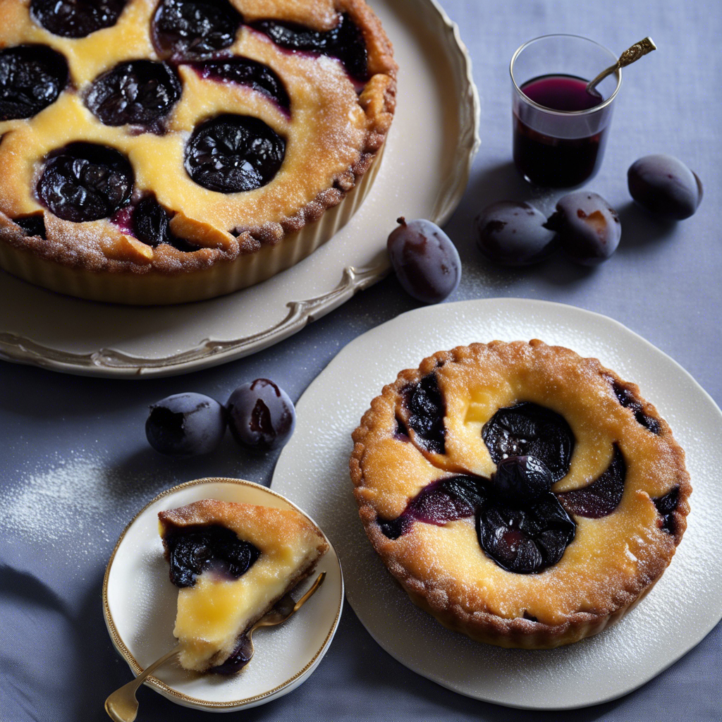 Prune Clafoutis Recipe | cookAIfood