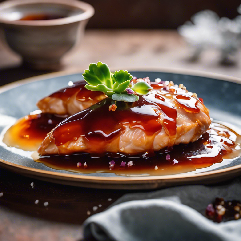 Sweet and Spicy Jelly Glazed Chicken Recipe | cookAIfood