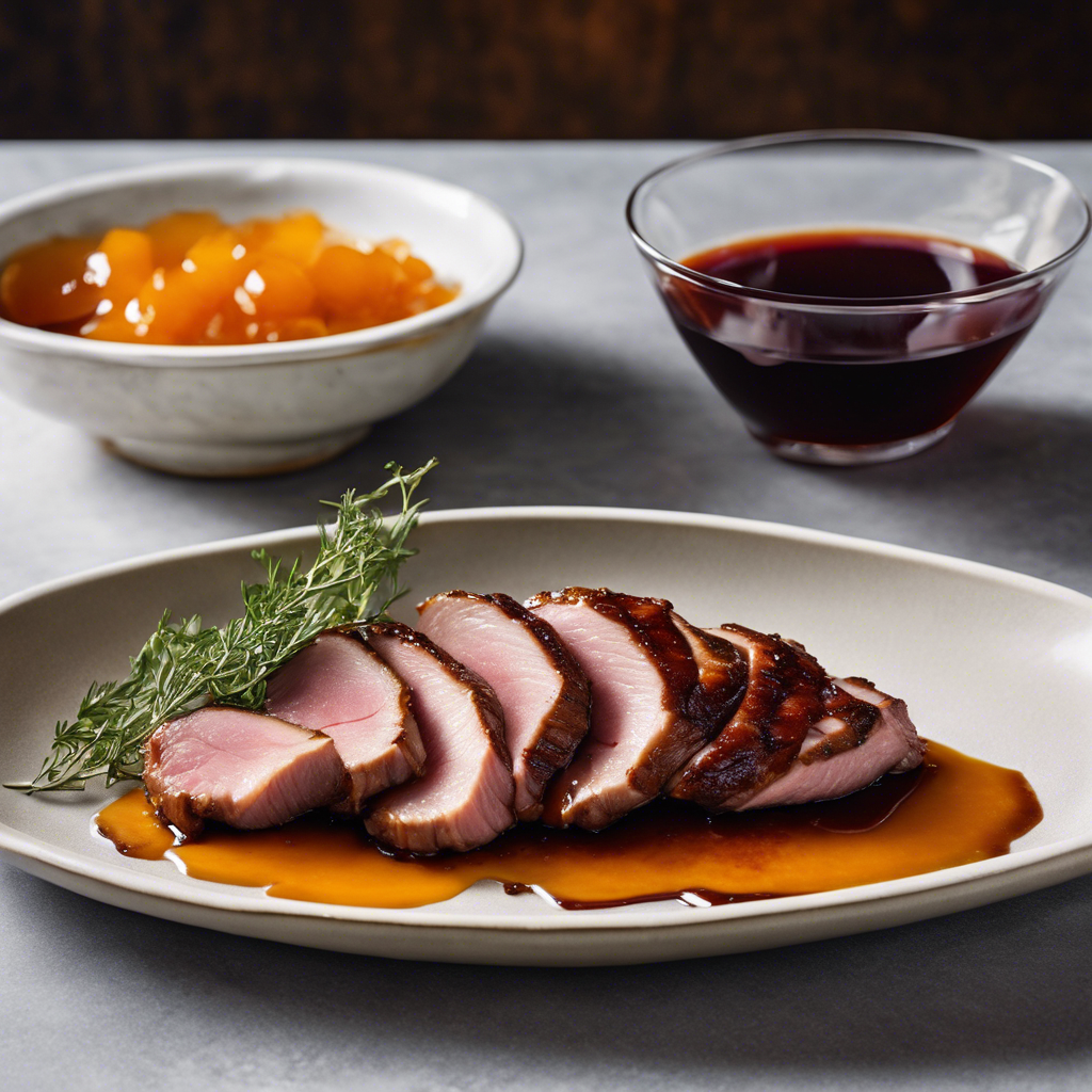 Orange Glazed Duck Breast Recipe | cookAIfood