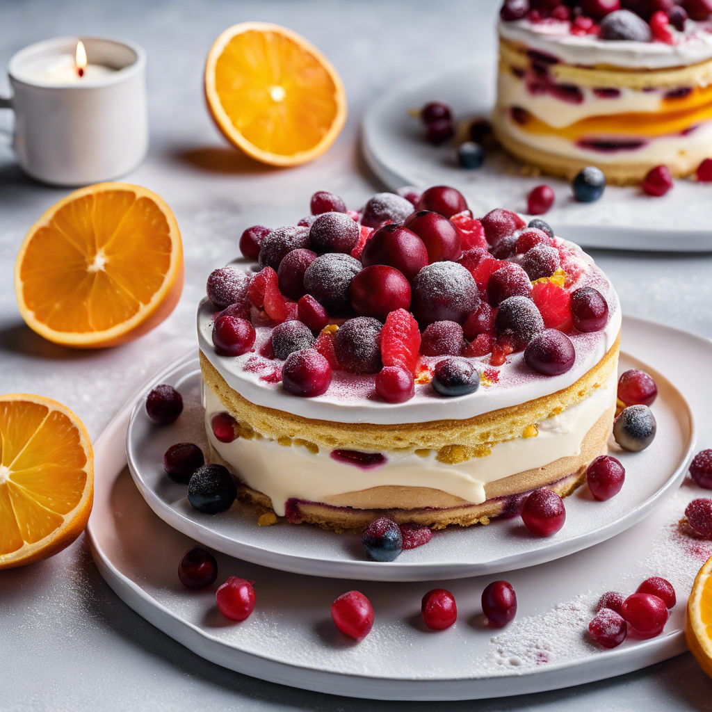 Citrus Berry Tiramisu Recipe | cookAIfood