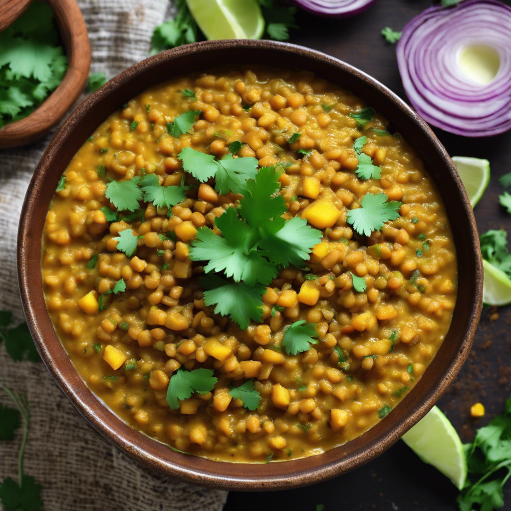 Spiced Lentil Daal Recipe | cookAIfood